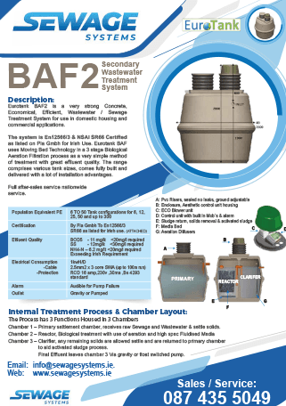 Sewage Systems Guarantee | Sewage System Technical Support